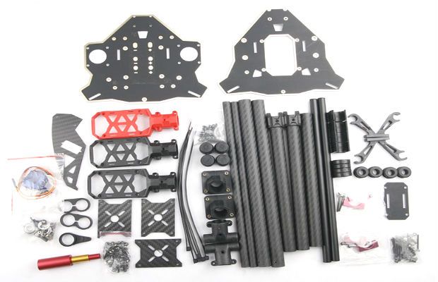 Hobby Tech :: HMF Y600 3-axis Tricopter Multi-rotor Frame Kit